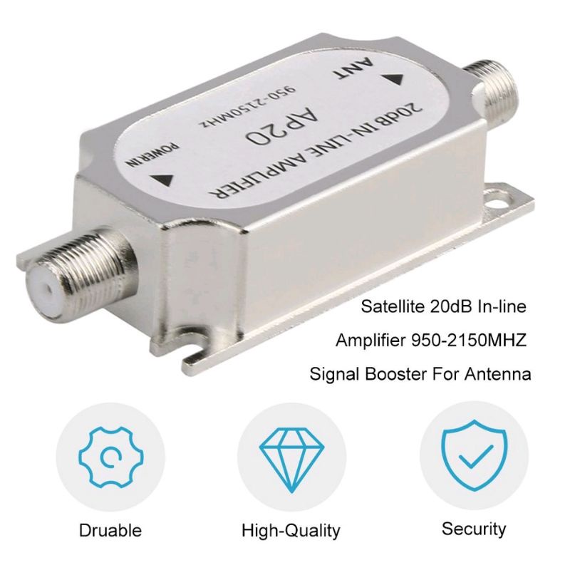 Satellite 20dB In-line Amplifier | Shopee Philippines
