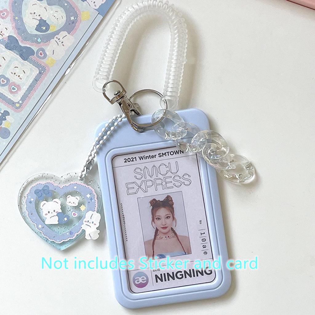 Steve Original Light Blue Photocard Holder Keychain | Shopee Philippines