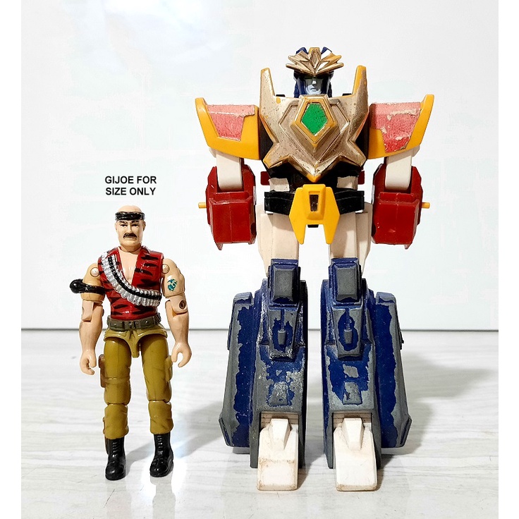 Vintage diecast RAIJIN-OH robot TOMY Japan 1991 action figure | Shopee ...