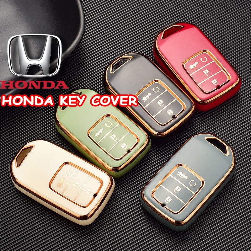 honda Car Key Cover For Honda Civic CRV BRV City Accord 2014 to 2020 ...