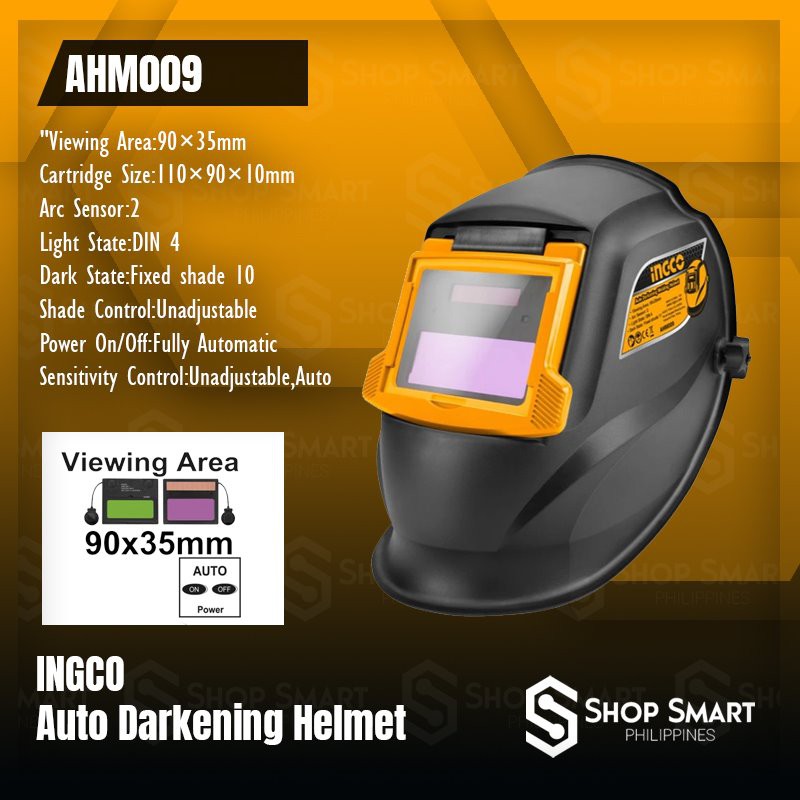 INGCO Welding Helmet (AHM009) | Shopee Philippines
