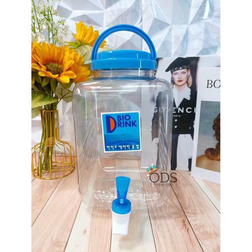 NEW BIO DRINK TRANSPAPENT WATER JUG WATER CONTAINER 5L | Shopee Philippines