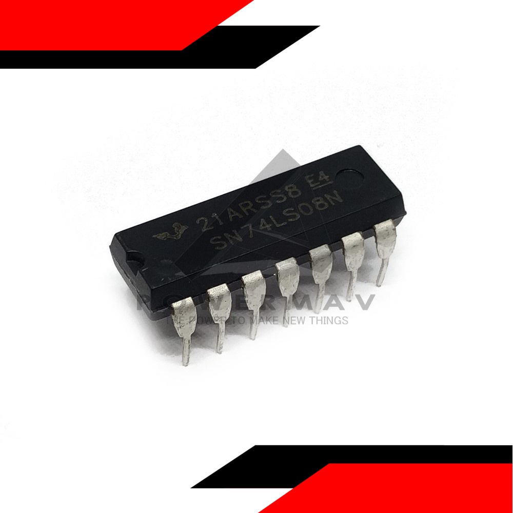 original 74ls08 AND gate dip ic dip14 sn74ls08n sn74ls08 7408 QUADRUPLE ... original 74ls08 AND gate dip ic dip14 sn74ls08n sn74ls08 7408 QUADRUPLE ...