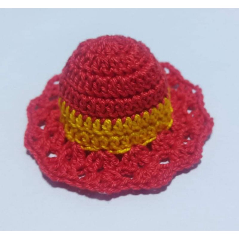 Barbie Hat crochet dual color | Shopee Philippines