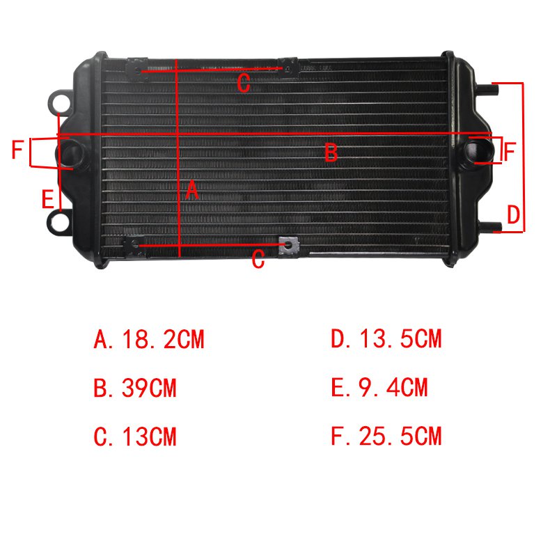 Motorcycle Aluminium Cooling Radiator For Harley XG500 XG750 Street 500 ...