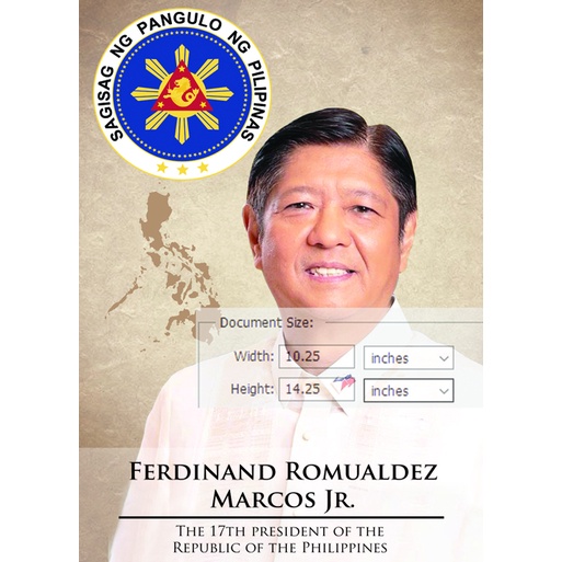 Poster Pres. Bong Bong Marcos (BBM) Poster Small and Big | Shopee ...