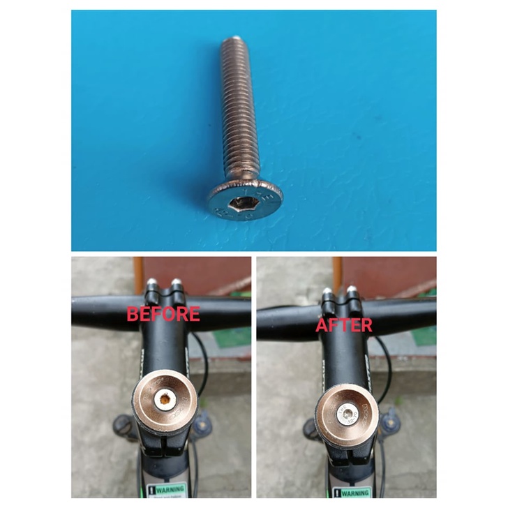 Bike Stem Cap Bolt Stainless Allen | Shopee Philippines