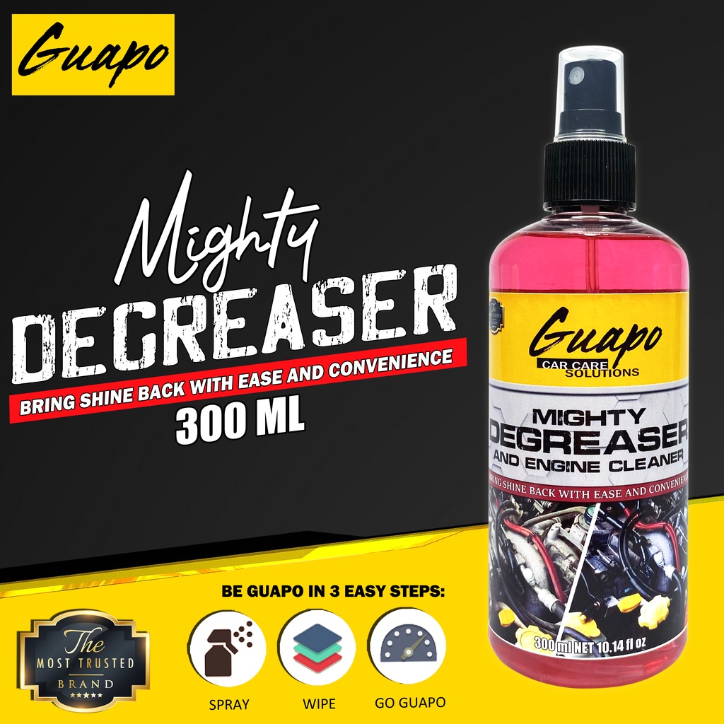 Guapo Car Motor Care Solutions Mighty Degreaser 300ml Engine Cleaner ...
