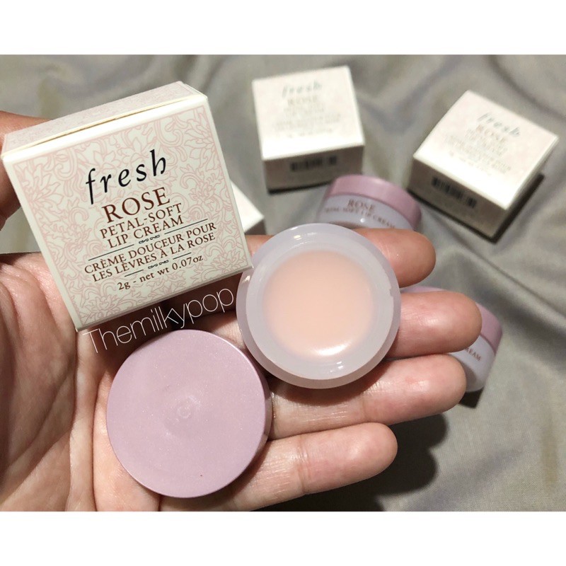 Fresh Rose Petal Soft Lip Cream mini (2g) | Shopee Philippines