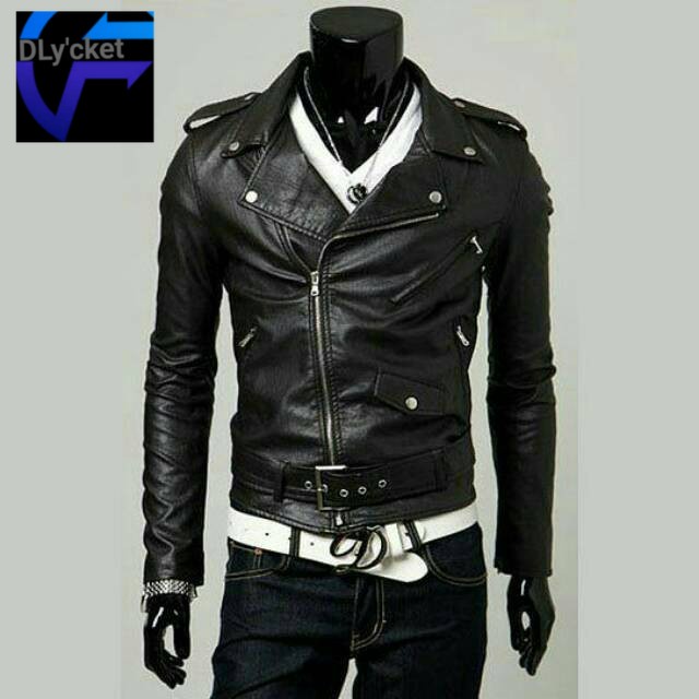 Ramones theS Punk rock n roll Men's semi Leather Jacket | Shopee ...