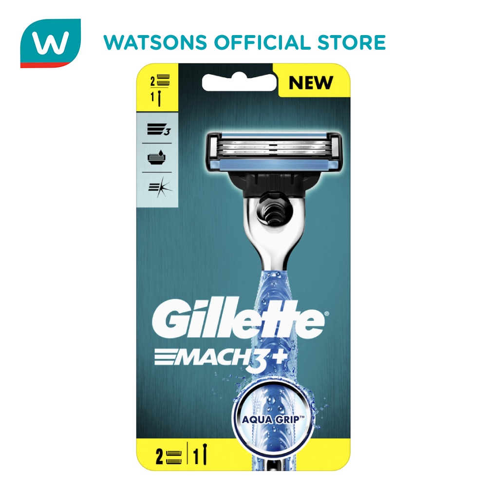 GILLETTE Mach3 Aqua Grip Razor 1s | Shopee Philippines