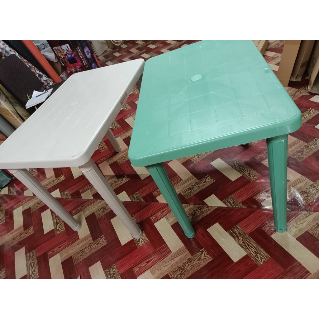 J&T Table Heavy Duty Indoor/Outdoor Monobloc Table 4seater and 6 seater ...