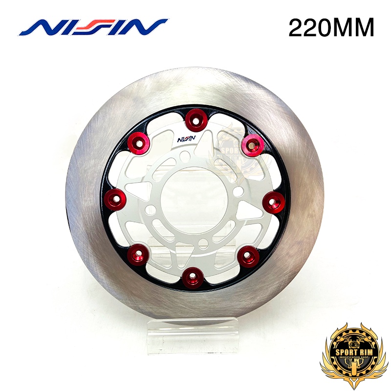 Nissin Floating 220mm Front Disc Brake Disk Honda Click Mio i 125 ...
