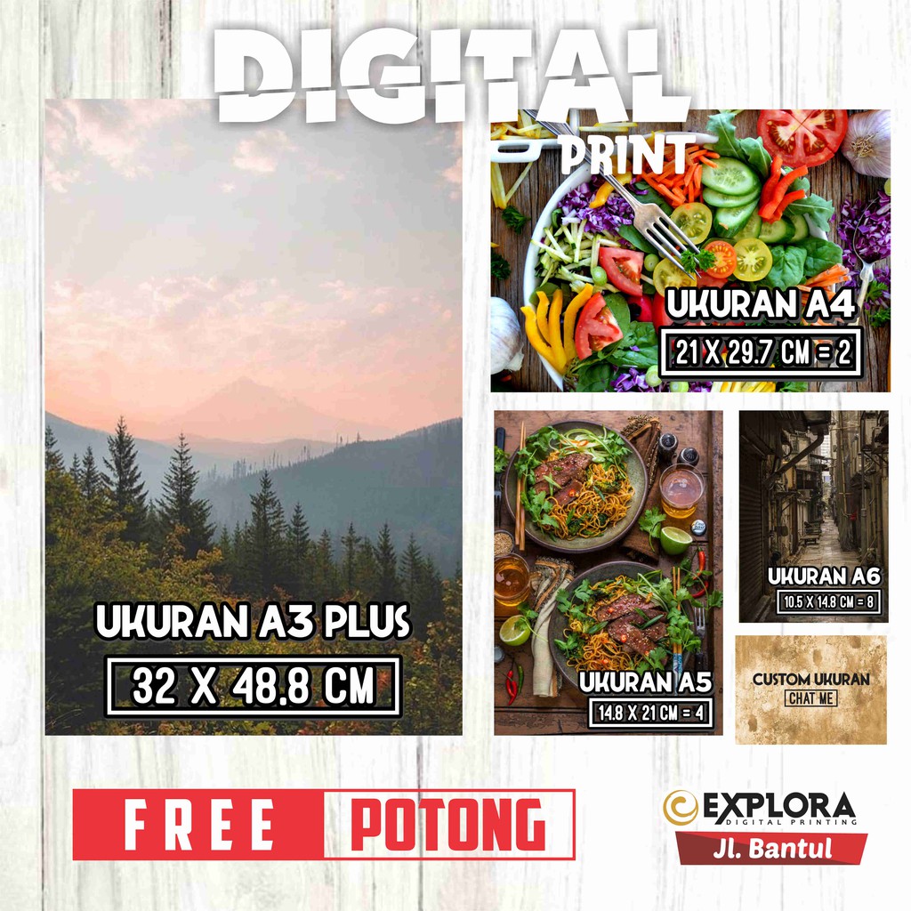 Print HVS Sticker Size A3+ | Shopee Philippines