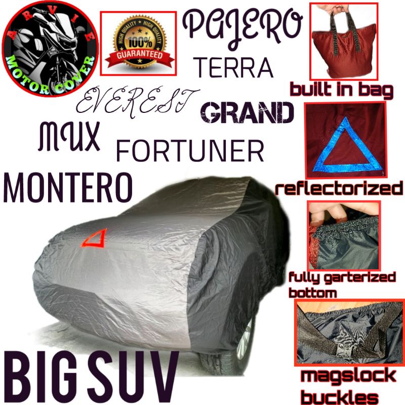 CARCOVER MONTERO/INNOVA/MUX/EVEREST/FORTUNER/TERRA/FJCRUISER/CARNIVAL ...