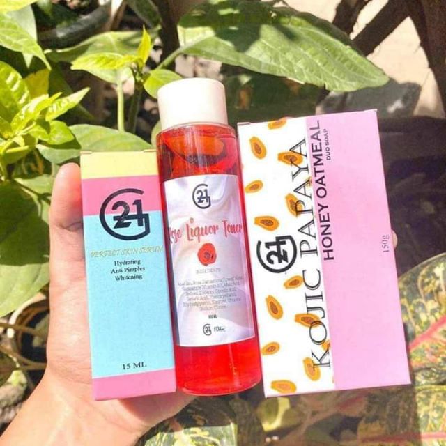 G21 Glass Skin Set (Toner, Serum, Duo Soap) - (Skin Care Set) | Shopee ...