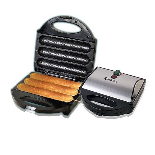 Imarflex Hotdog Waffle Maker ISM-300HW Stainless Top | Shopee Philippines