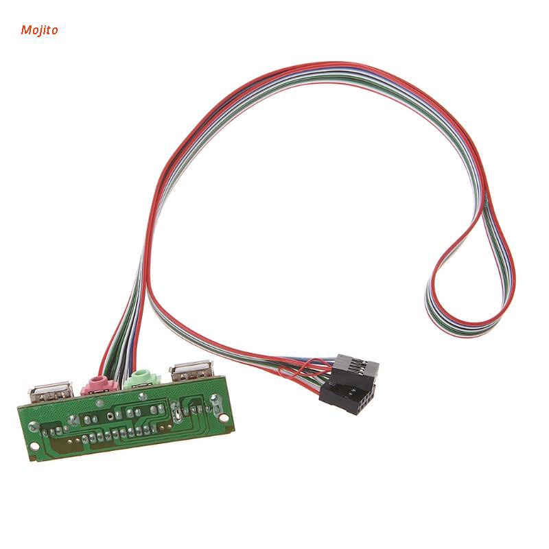 Mojito PC Computer Case Front Panel USB Audio Interface Microphone ...