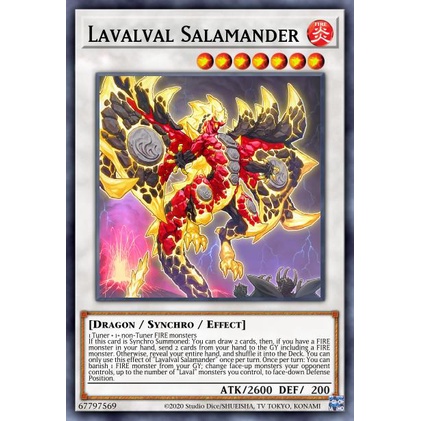 Lavalval Salamander | Yu-Gi-Oh! Trading Card Game | CL@$S A (ARC-V ...
