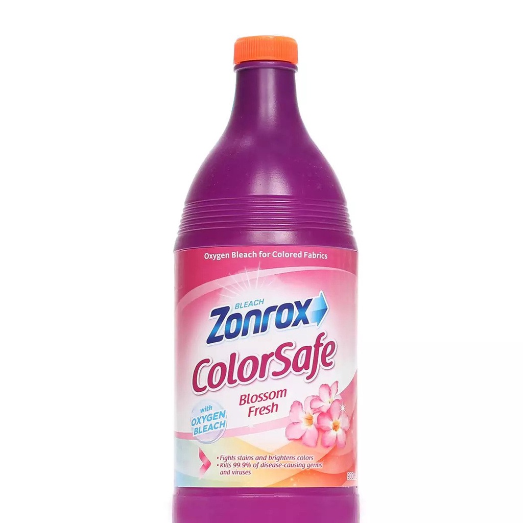 Zonrox Colorsafe Blossom Fresh Bleach (900 mL) Set of 3 | Shopee ...
