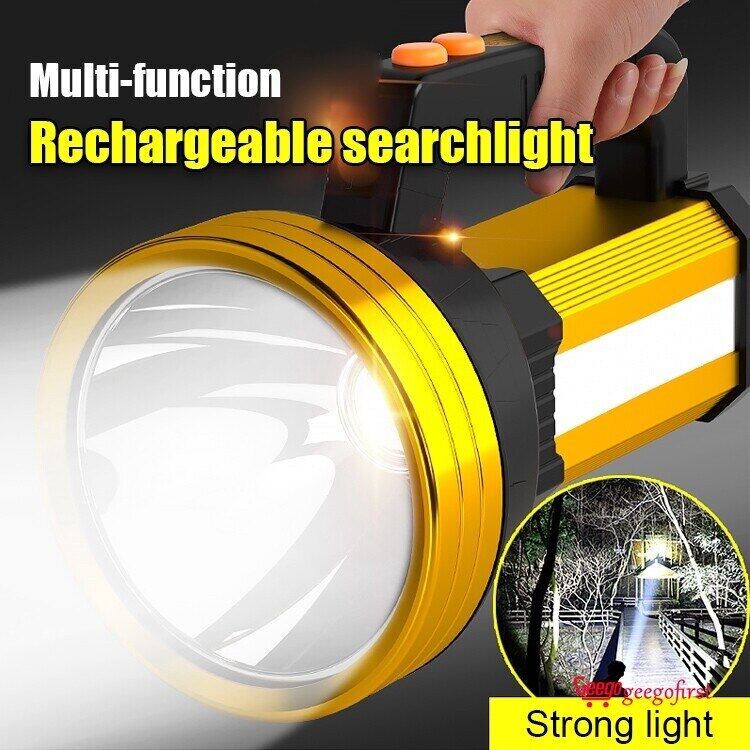 Big flash light super bright long range search light heavy duty ...