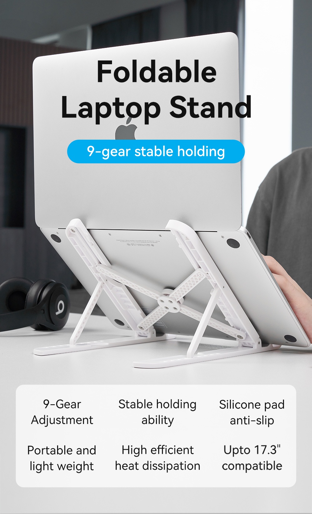 Vention Foldable Stand Holding For Laptop | Shopee Philippines