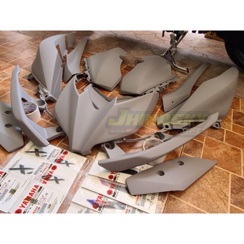 Xmax Icon Gray Fairings Set (Genuine Yamaha) | Shopee Philippines