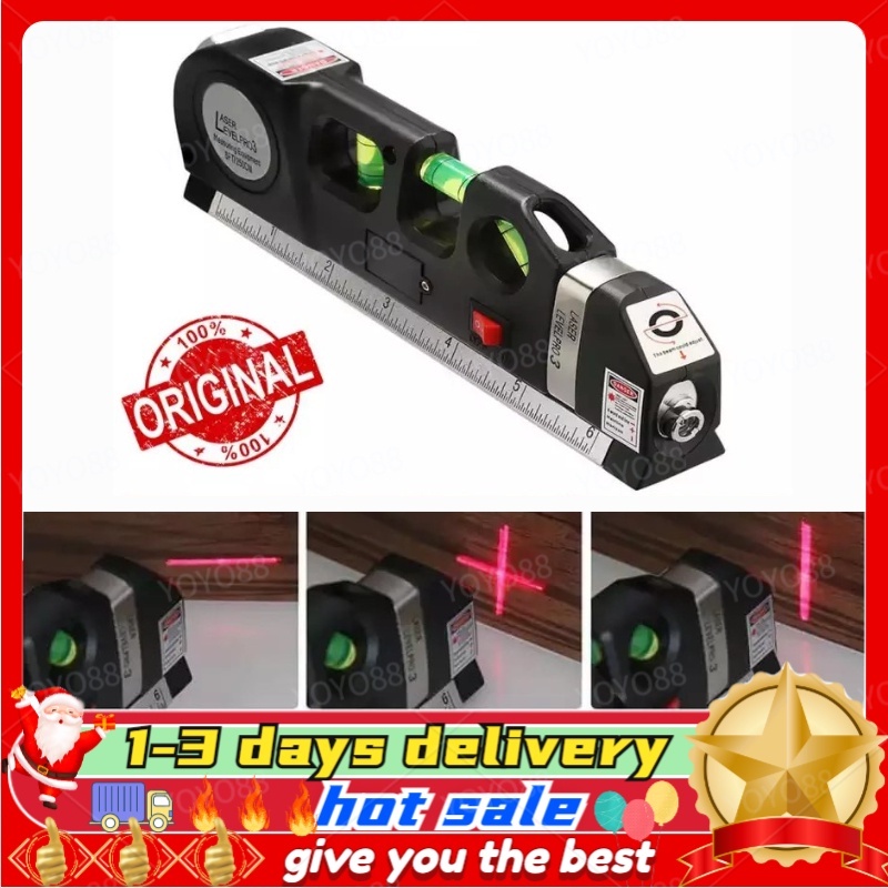 Multipurpose Laser Level Magnetic PR03 laser measure Line 8ft | Shopee Philippines