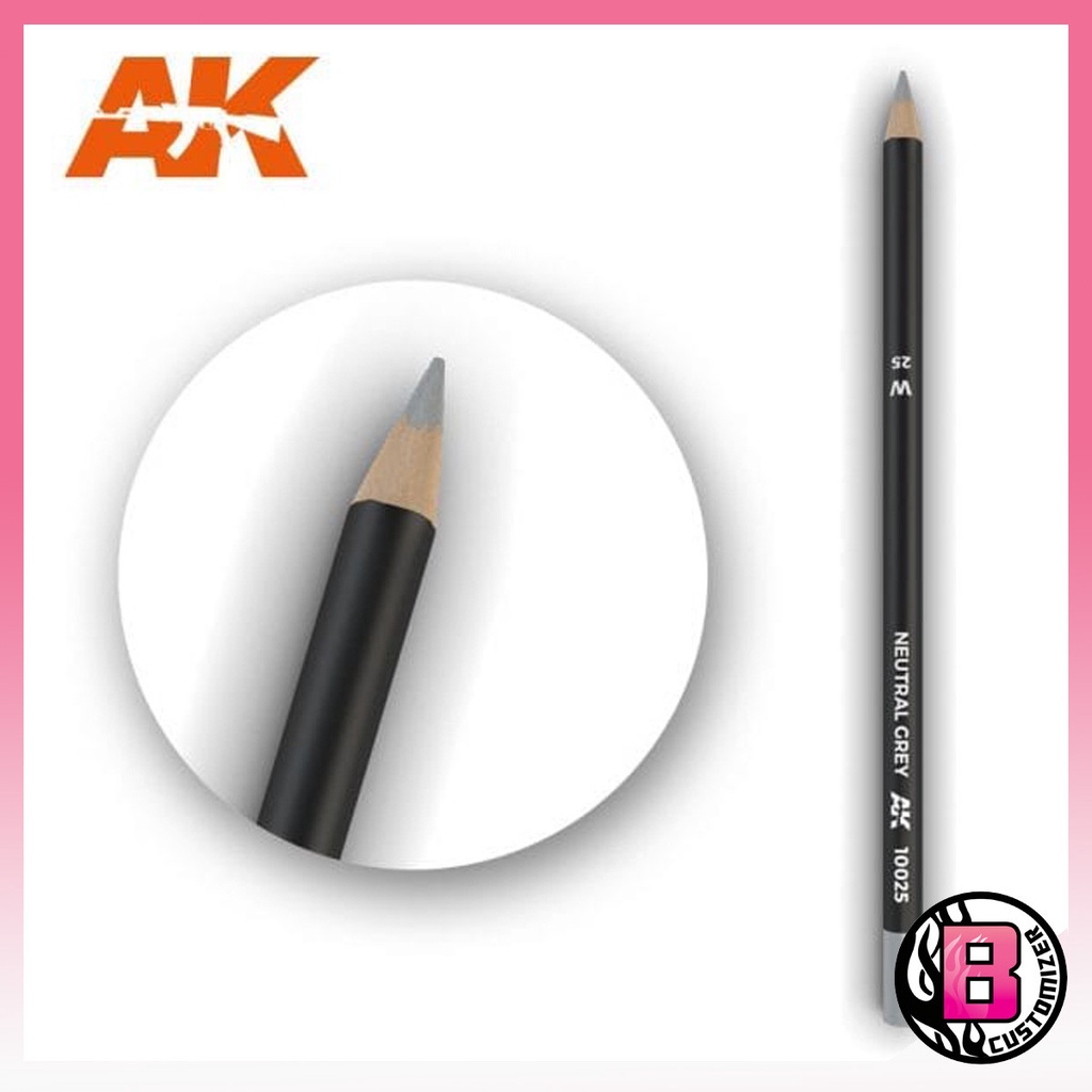 AK10025 Neutral Gray (AK Interactive Weathering Pencils) | Shopee ...