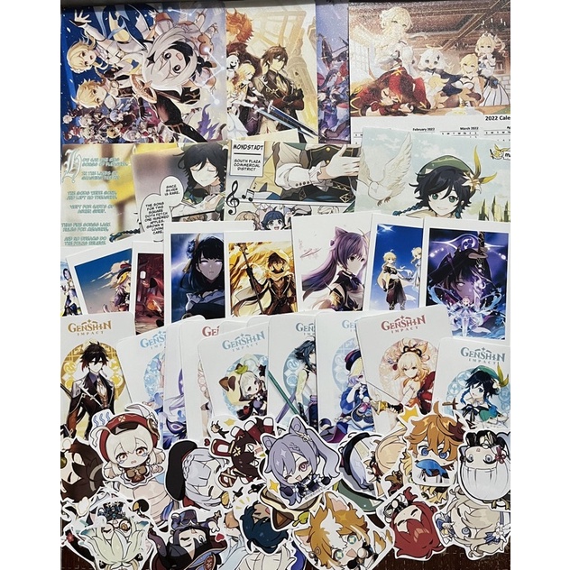 Genshin Impact Anime Bundle Kit | Shopee Philippines