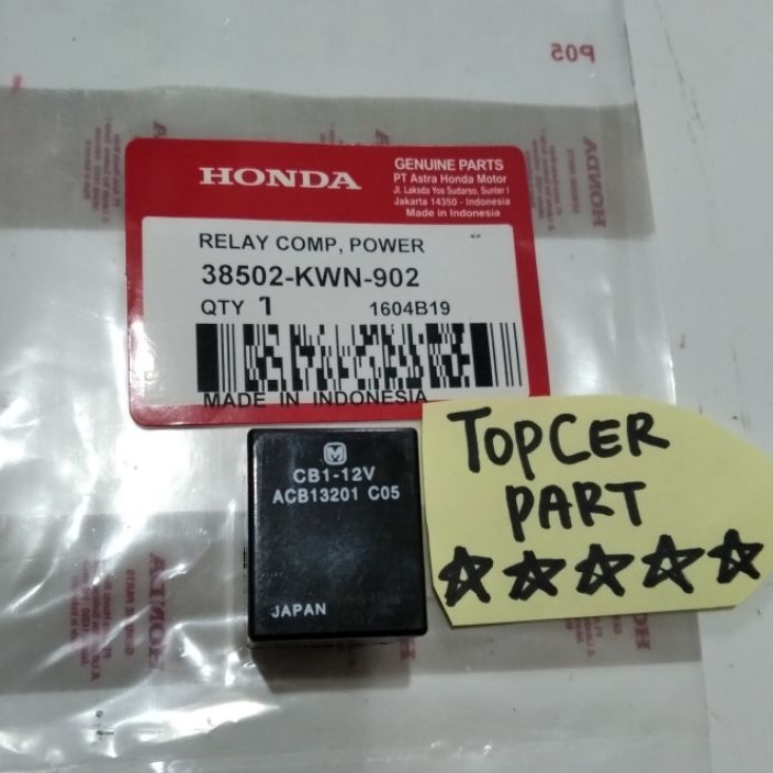 Relay Bendik Starter Starter Vario 125 Fi Vario 150 5 Legs Original Oem ...