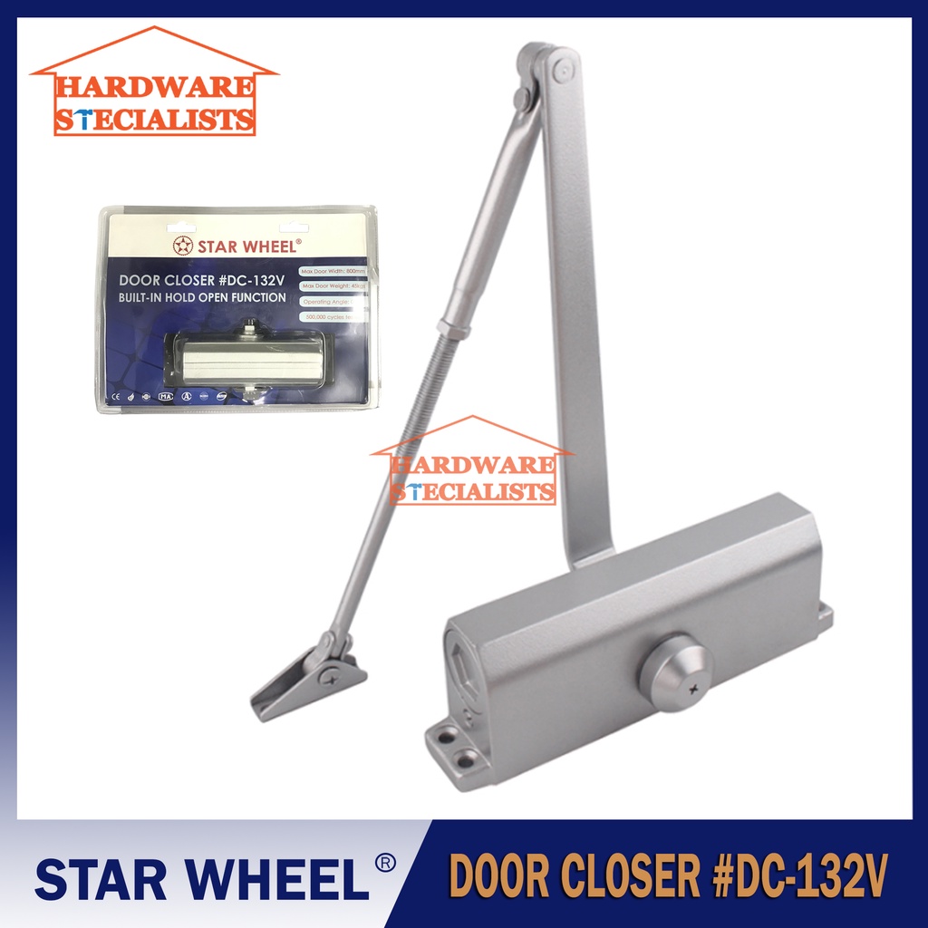 Star Wheel Door Closer Built-in Hold Open Function #DC-132V Original ...