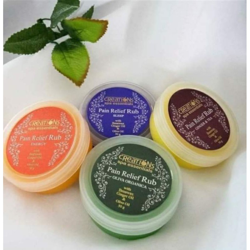Authentic MEIYI PAIN RELIEF RUB/ CREAITIONS SPA ESSENTIALS (HEALING ...