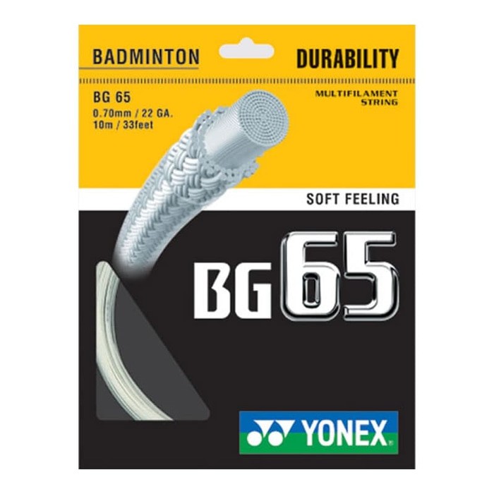 ORIGINAL Yonex BG 65 Badminton Racket Strings | Shopee Philippines