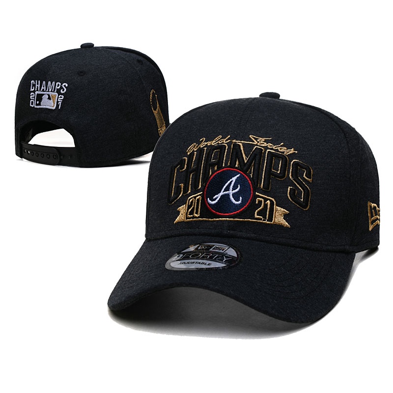 Atlanta Braves 2021 World Series Champions Locker Room Baseball Hat ...