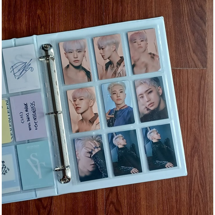 A4 1" 3 D-Ring Binder (L12.5" x W11") card collection book photocard ...