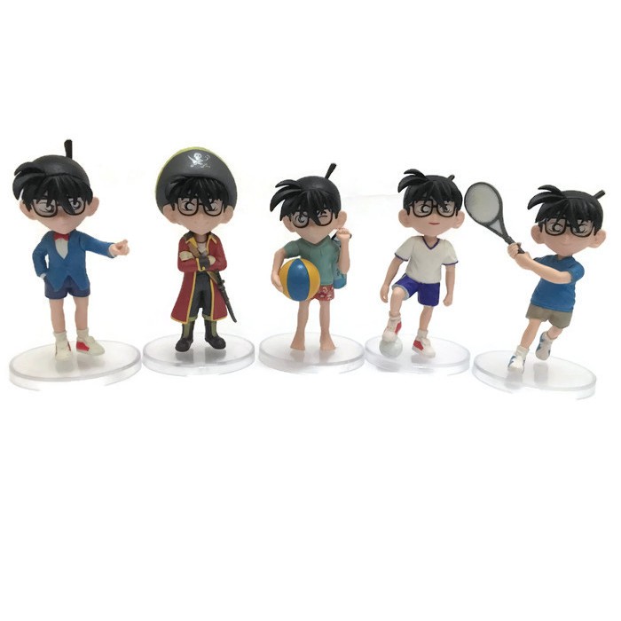 Detective Conan Figure Set contains 5 Beach Ball Series | Shopee ...
