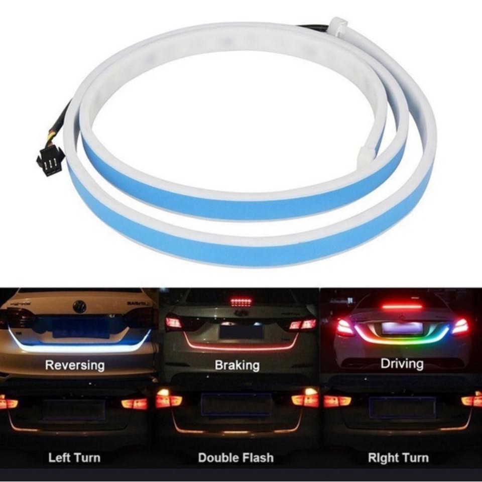 RGB Colorful LED Strip Car Trunk Tail vios bezza alza myvi saga flx ...