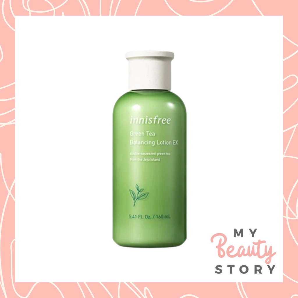 Innisfree Green Tea Balancing Lotion Ex 160ml | Shopee Philippines