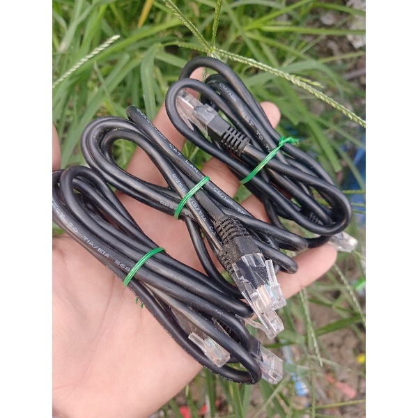 Indoor lan cable (1mtr)per piece cat6 | Shopee Philippines