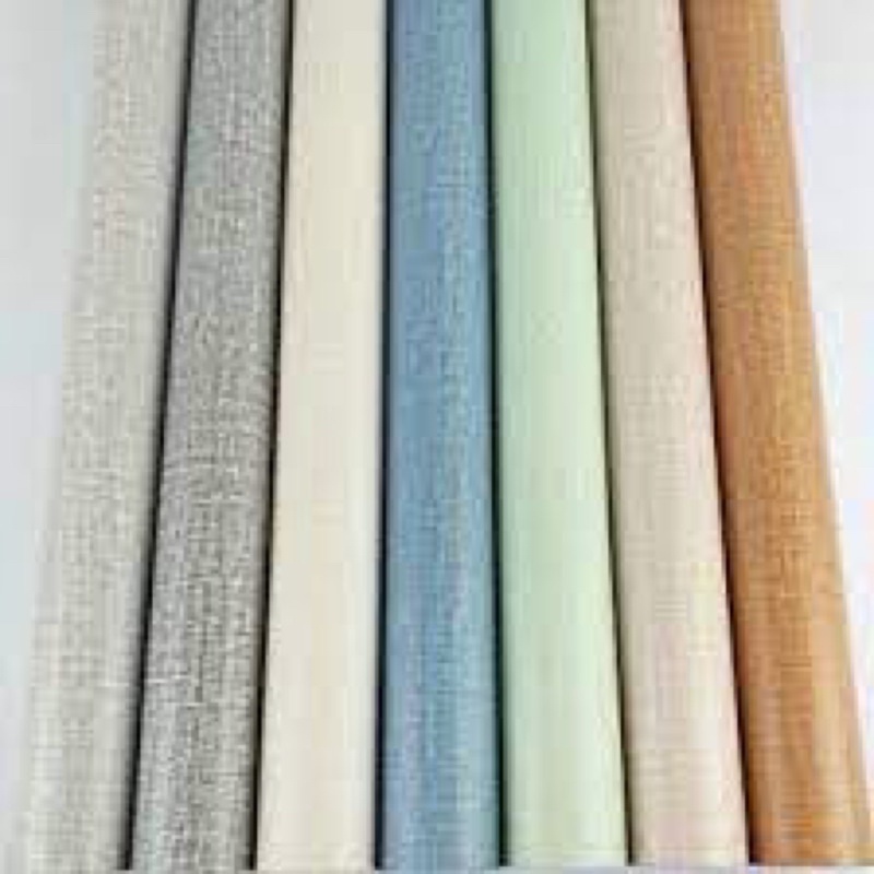 Ace King Wallpaper Flax Design Wallpaper PVC Ruberized Waterproof ...