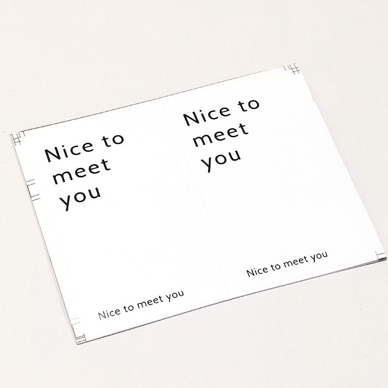 50pcs White Black "Nice To Meet You" Gift Stickers Small Shop Commodity ...