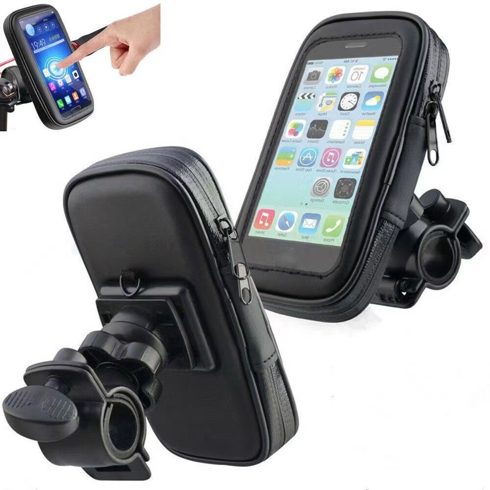 Universal Waterproof moto bike Cellphone Mount For Motorbike Water ...