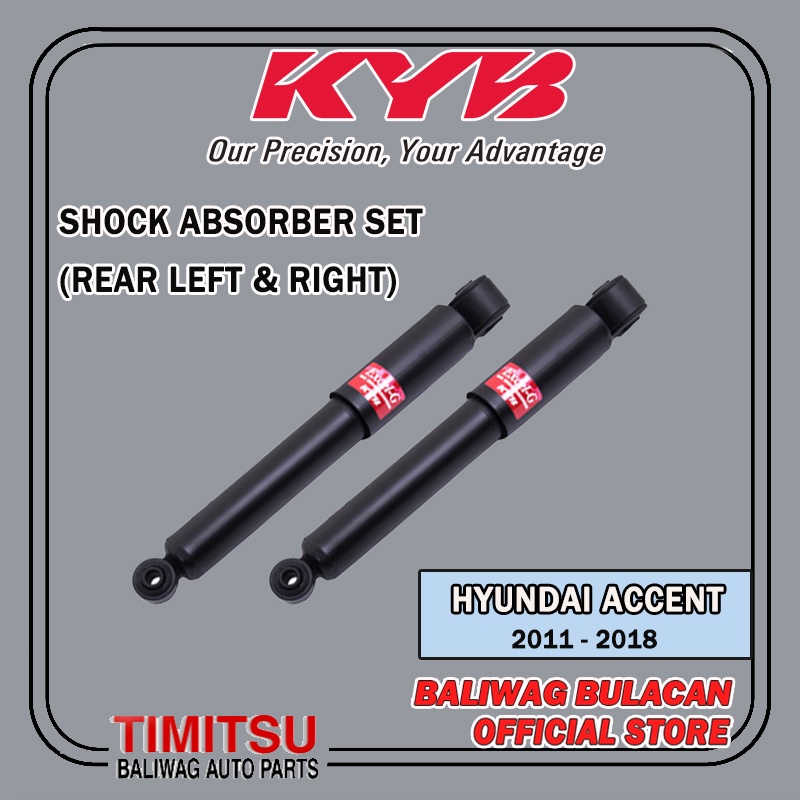 SHOCK ABSORBER REAR SET HYUNDAI ACCENT 2011 - 2018 349098 KYB | Shopee ...