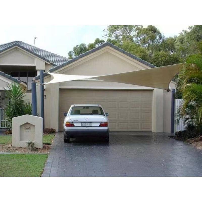 6x8m four-corner arc courtyard shade sail 420D Oxford cloth rain-proof ...