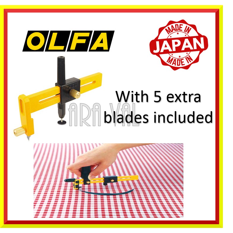 Olfa Compass Circle Cutter CMP-1 Sticker paper Cutter Made in Japan ...