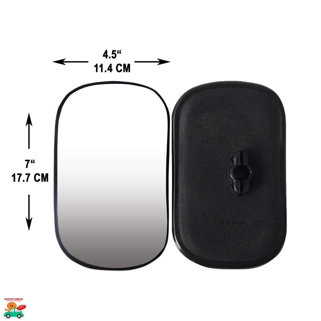 Universal side mirrors KD-2835 2 pcs (set) | Shopee Philippines
