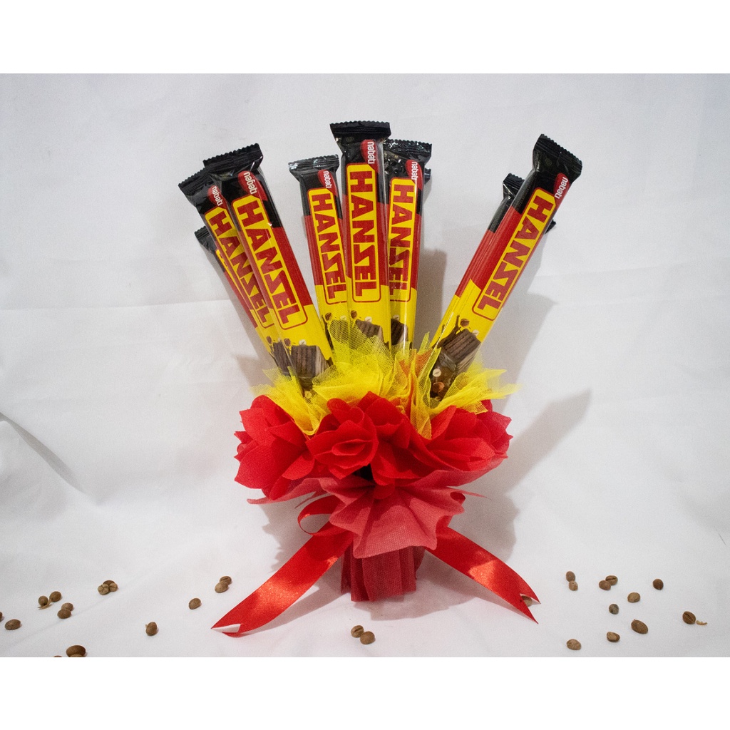Snack Bouquet Birthday Graduation Gift/Hanzel Food Bouquet | Shopee ...