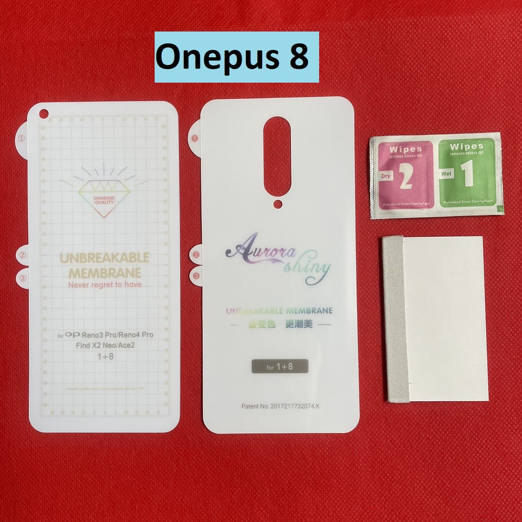 Ppf flexible sticker for Oneplus 8 + free sticker strip | Shopee ...