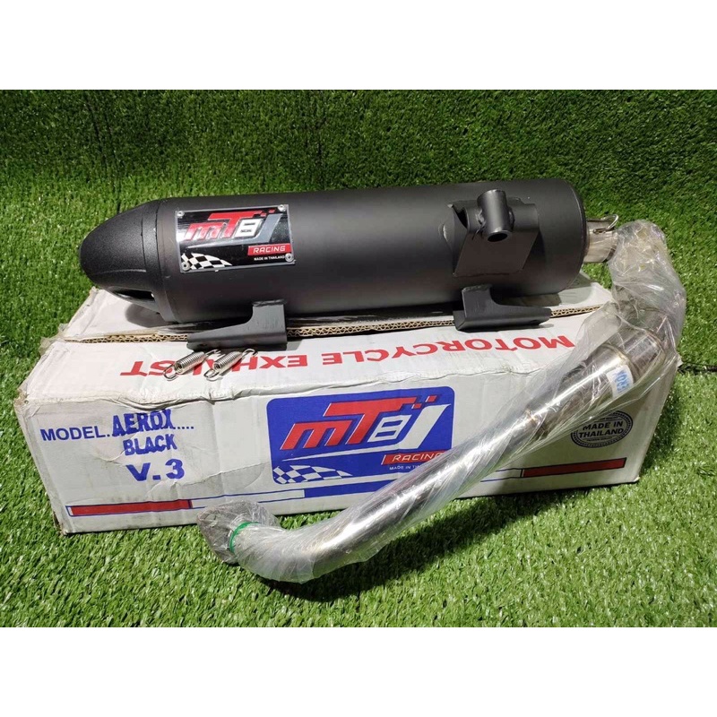 Aerox V1 Mt8 power pipe black V3 (with spring) | Shopee Philippines